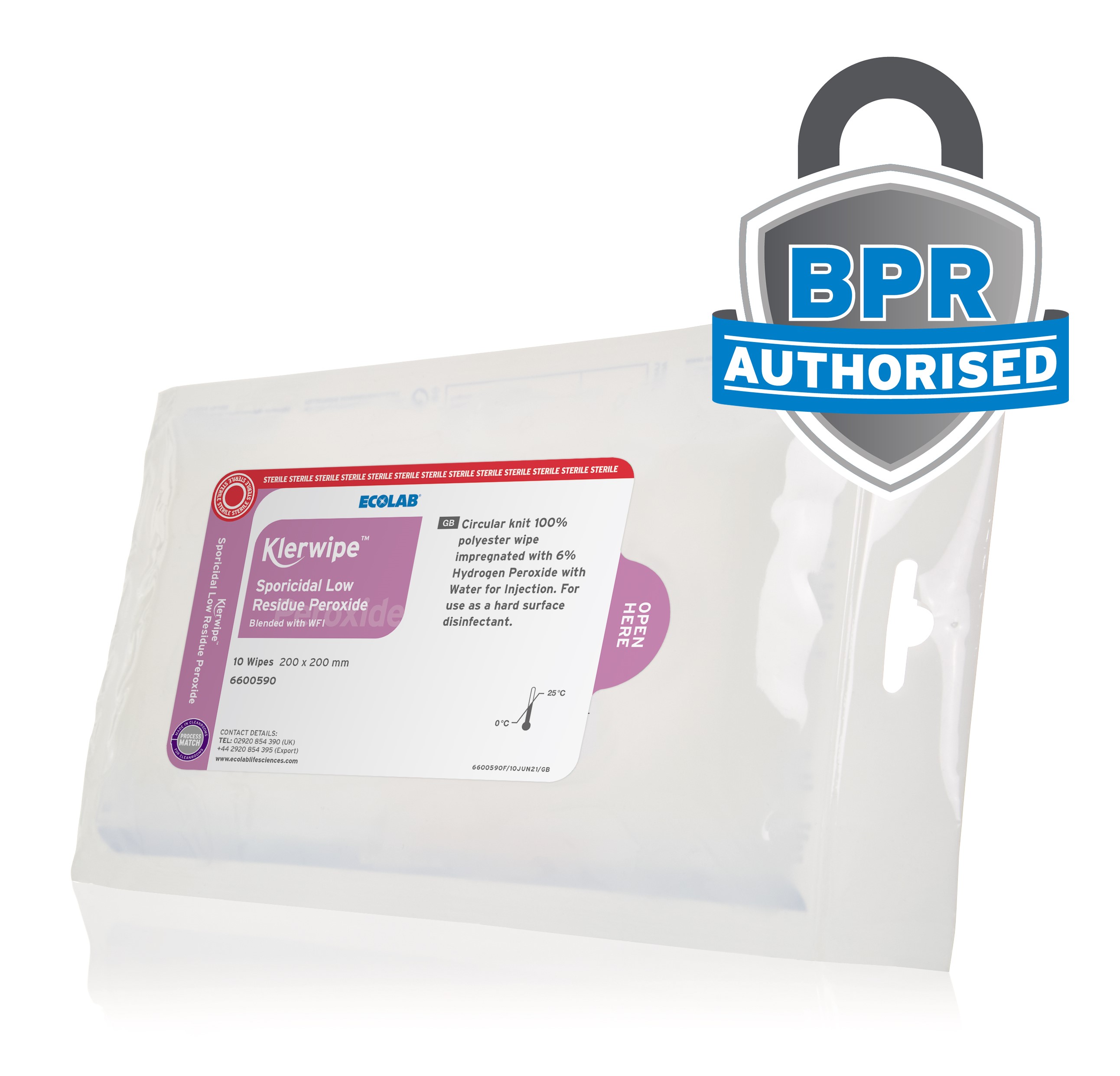 Impregnated Biocide Wipes | Ecolab Life Sciences